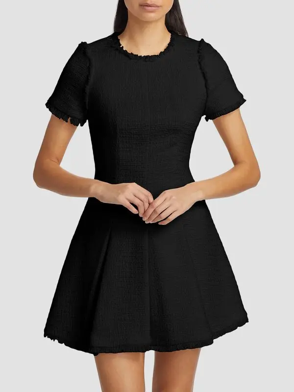 Cinq À Sept Nova Bouclé Minidress
