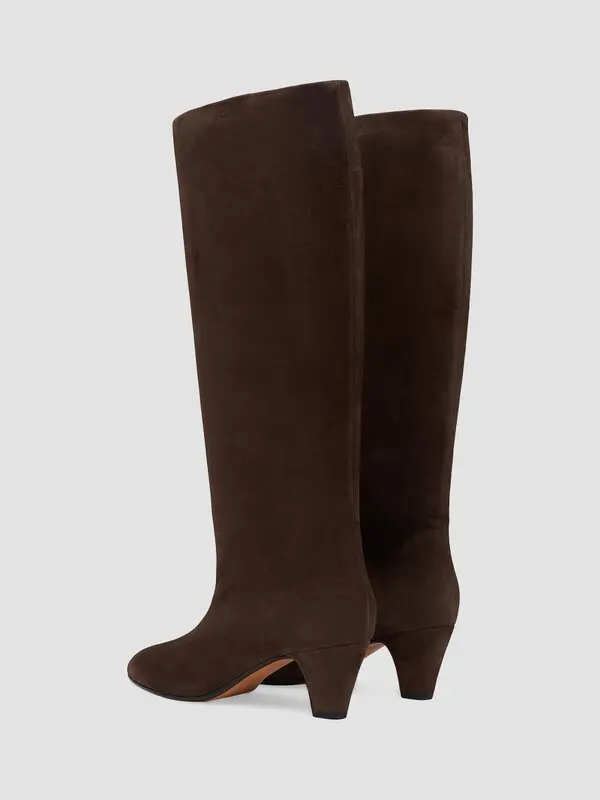 Bally Main Arval Suede Knee-high Boots