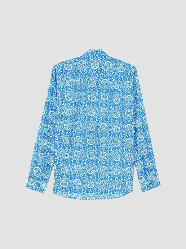 Vilebrequin Graphic Turtle Button-front Shirt