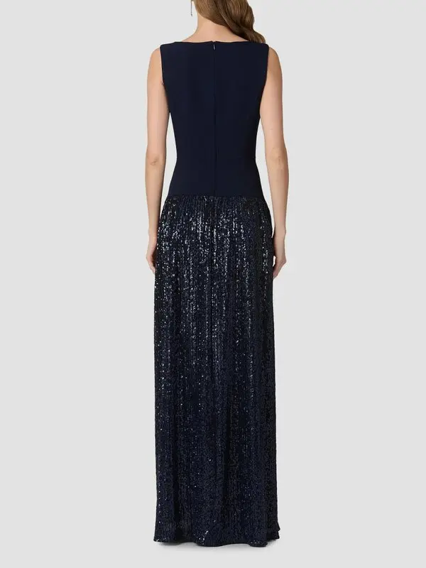 Shoshanna Dorothy Sequin Skirt Gown