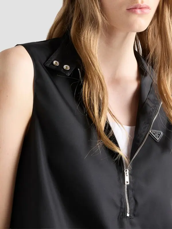 Prada Sleeveless Nylon Dress