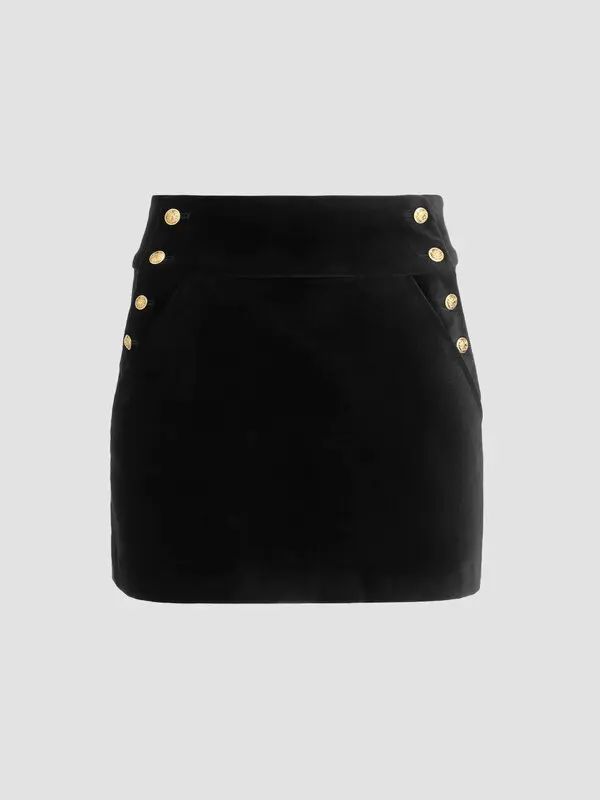 Alice + Olivia Donald High-rise Mini Skirt