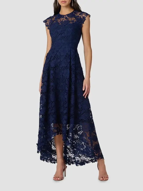 Shoshanna Brena Guipure Lace Cocktail Dress