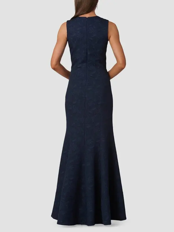 Shoshanna Wilson Jacquard Mermaid Gown