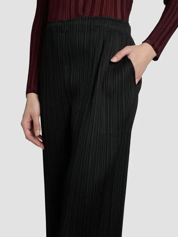 Issey Miyake Monthly Colors: February Rib-knit Pants