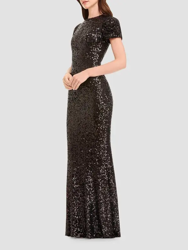 Dress The Population Kenzie Sequin Mermaid Gown