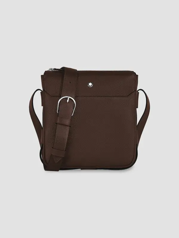 Montblanc Leather Messenger Bag
