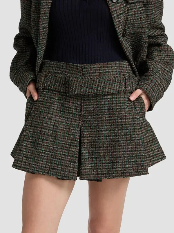 A.L.C. Como Tweed Shorts