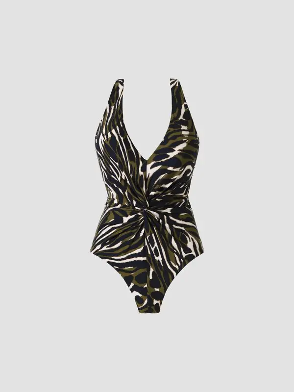 Magicsuit Safari Sands Drew Printed One-piece Swimsuit - Black Multi