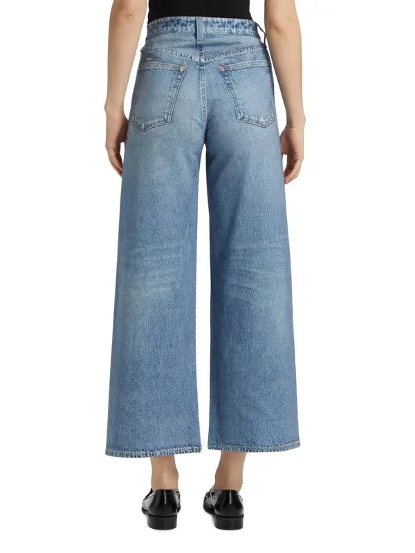 Rag & Bone Rb Miramar Sofie Ankle Wide-leg Pants
