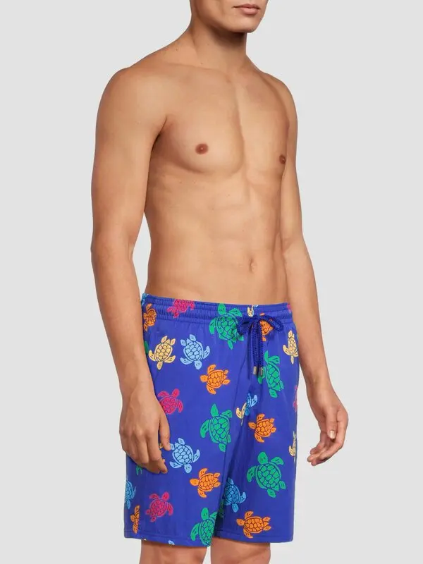 Vilebrequin Tortue Printed Stretch Swim Shorts - Marrakech