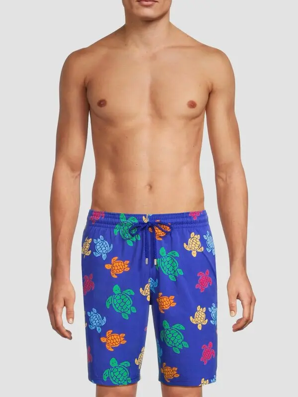 Vilebrequin Tortue Printed Stretch Swim Shorts - Marrakech