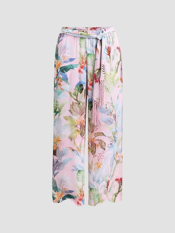 L'Agence Colorful Palm Geraldine Pants