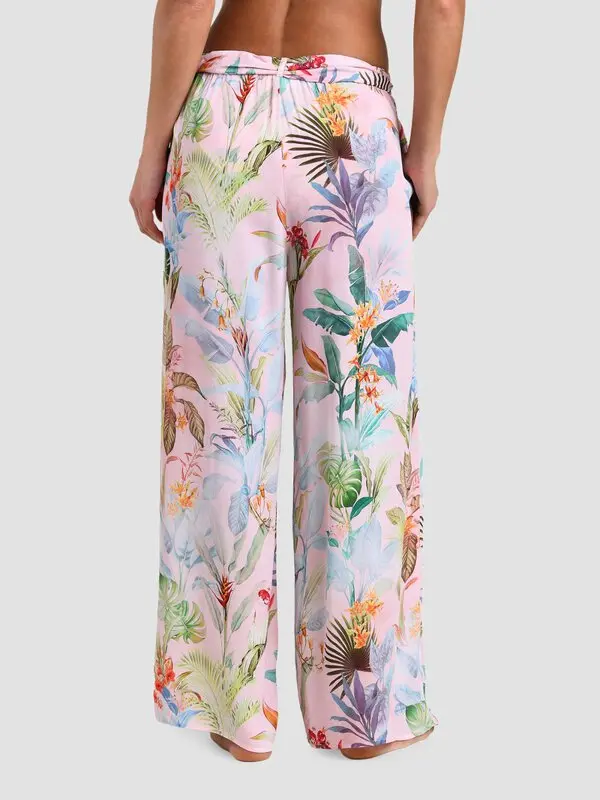 L'Agence Colorful Palm Geraldine Pants