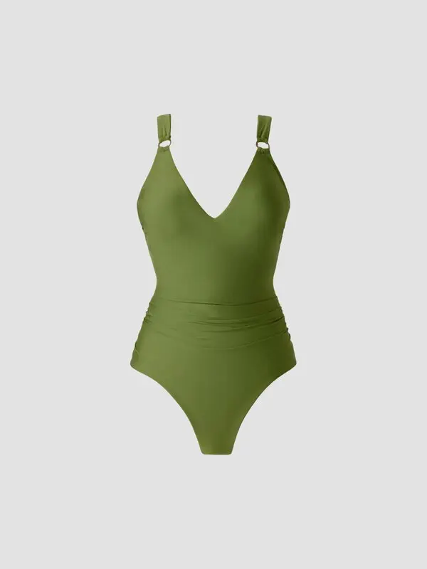Magicsuit Solid Dakota One-piece Swimsuit - Basil