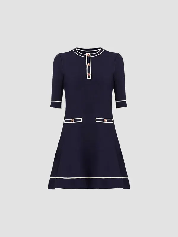 Shoshanna Weston Knit Mini Dress