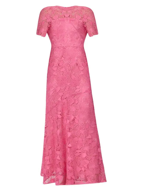 Shoshanna Ellie Lace A-line Gown