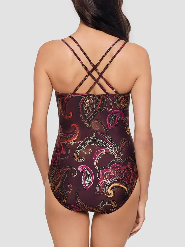 Magicsuit Empress Celeste Botanical Print One-piece Swimsuit - Multi