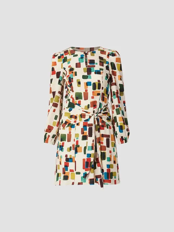 Shoshanna Dani Printed A-line Mini Dress