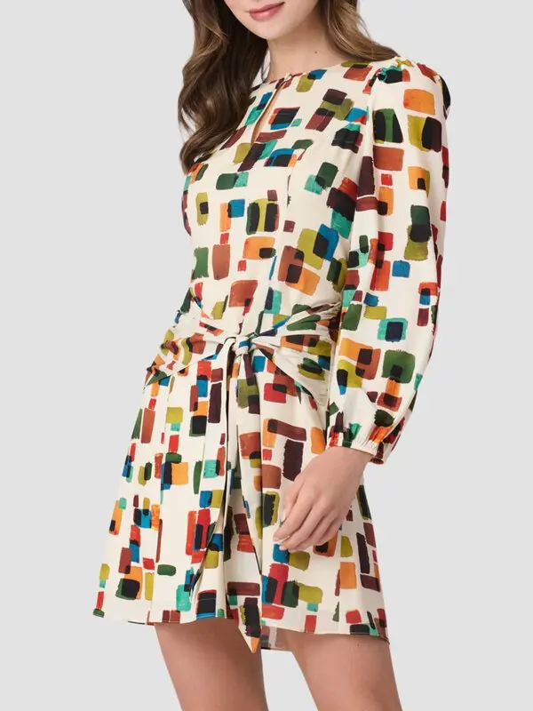 Shoshanna Dani Printed A-line Mini Dress