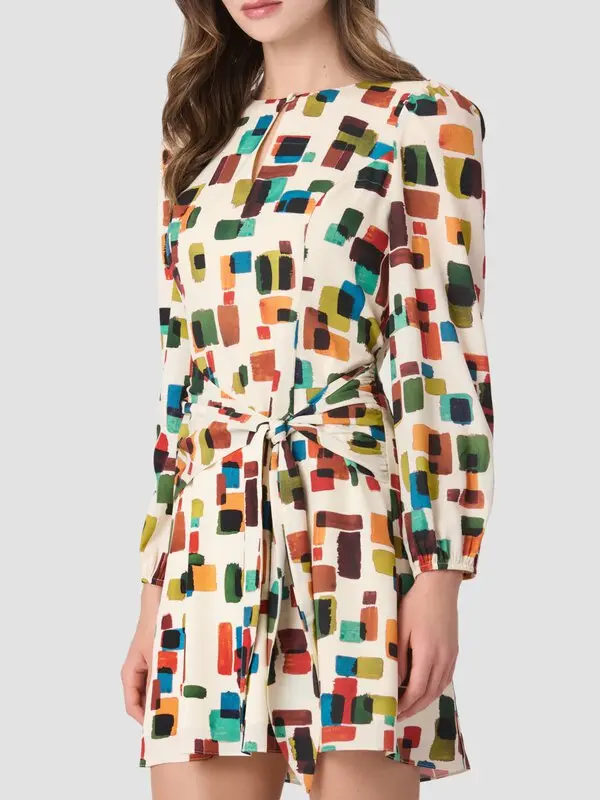 Shoshanna Dani Printed A-line Mini Dress
