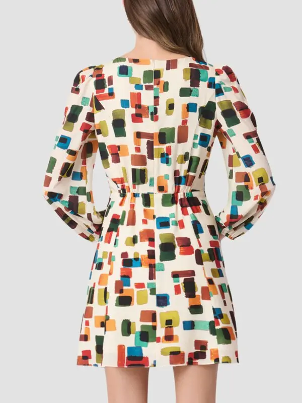 Shoshanna Dani Printed A-line Mini Dress
