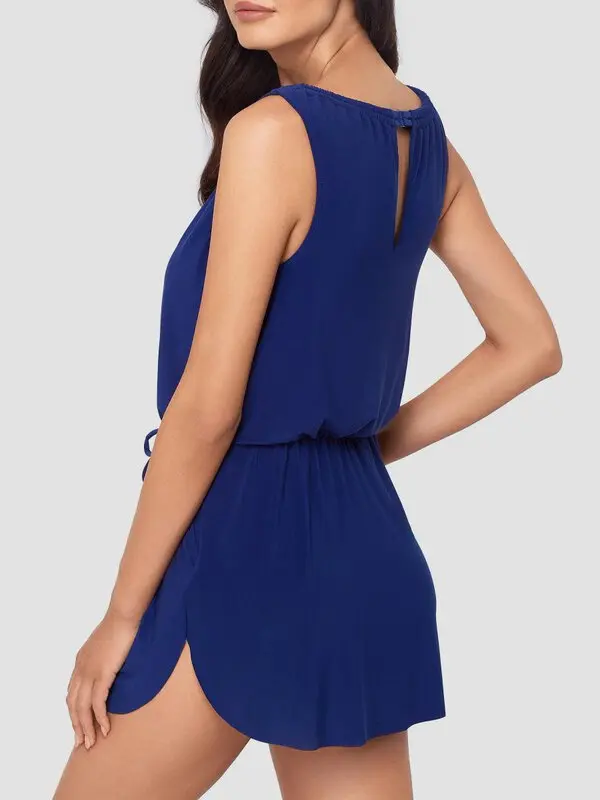 Magicsuit Solids Effie Romper - Galaxy
