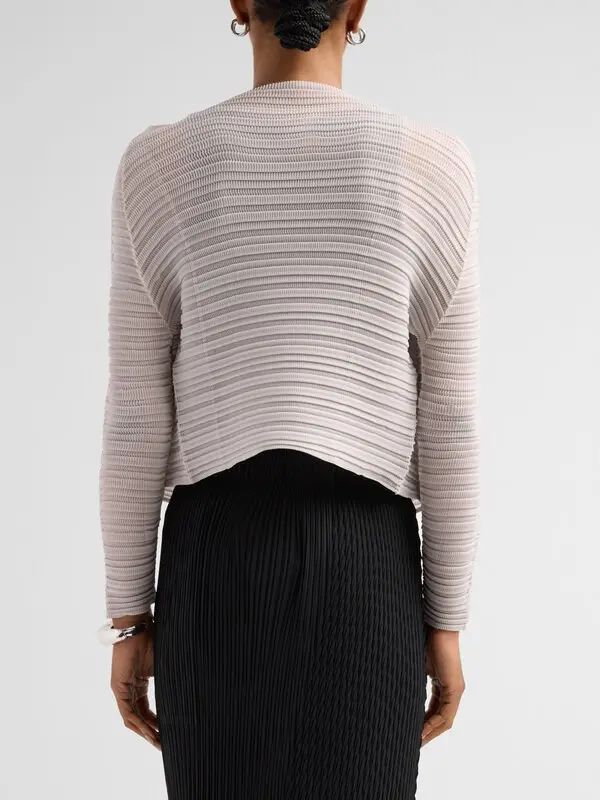 Issey Miyake Jiggly Pleats Cardigan