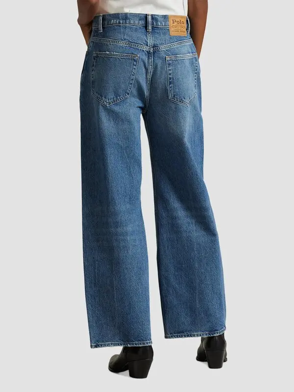 Polo Ralph Lauren Cay Wash Wide-leg Jeans