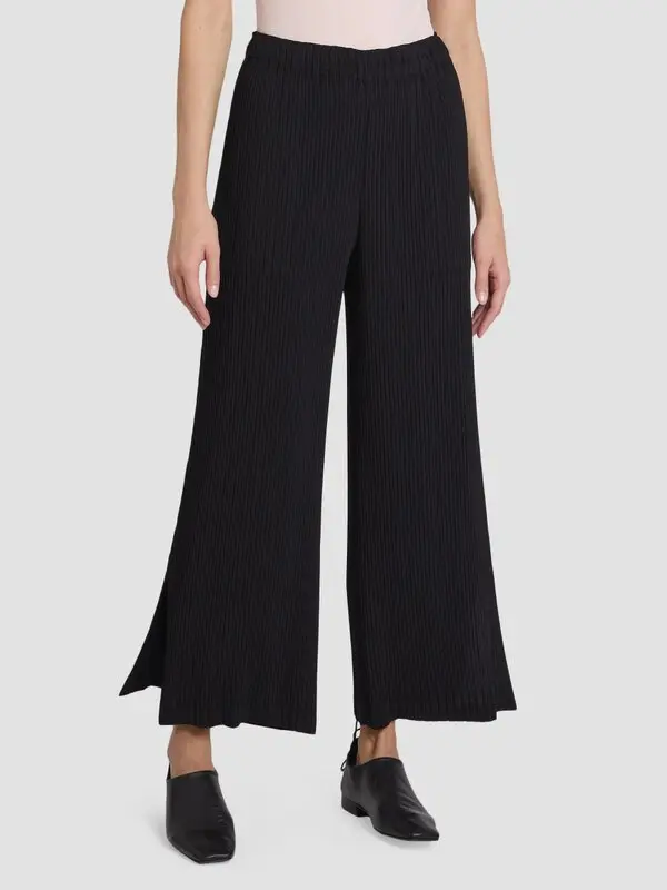 Issey Miyake Hatching Plissé Pants