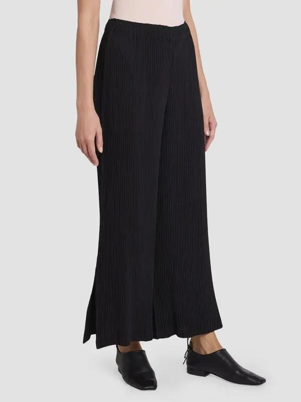 Issey Miyake Hatching Plissé Pants