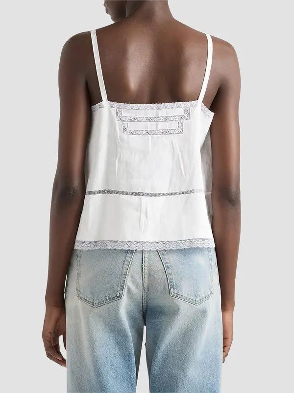 Prada Linen Top
