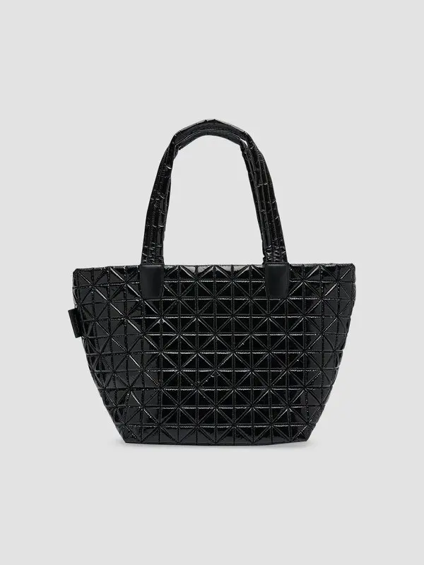 VEE COLLECTIVE Medium Vee Quilted Tote Bag