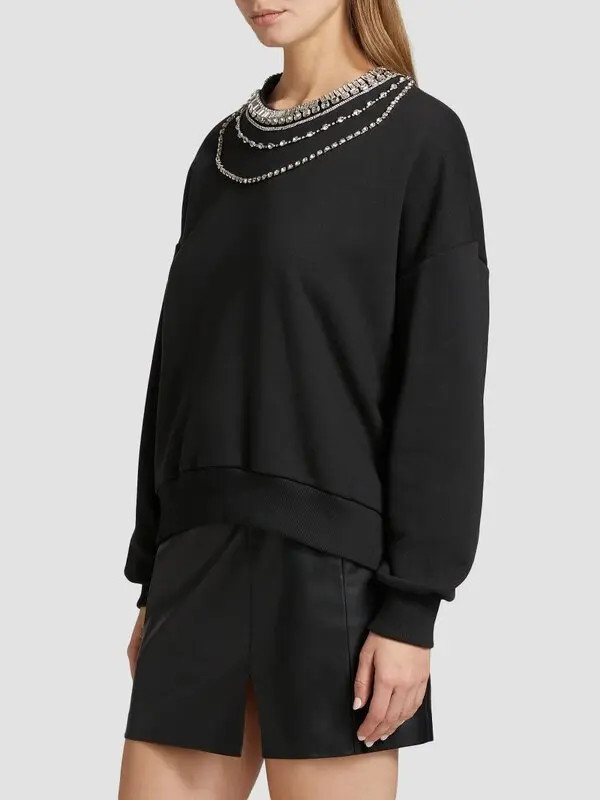 Cinq À Sept Brandy Layered Necklace Sweater