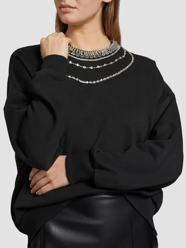 Cinq À Sept Brandy Layered Necklace Sweater