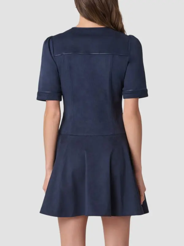Shoshanna Merina Mix Media Mini Dress