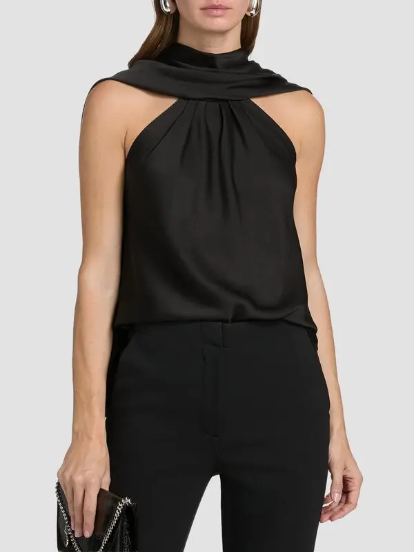 Simkhai Scarlett Cape Top