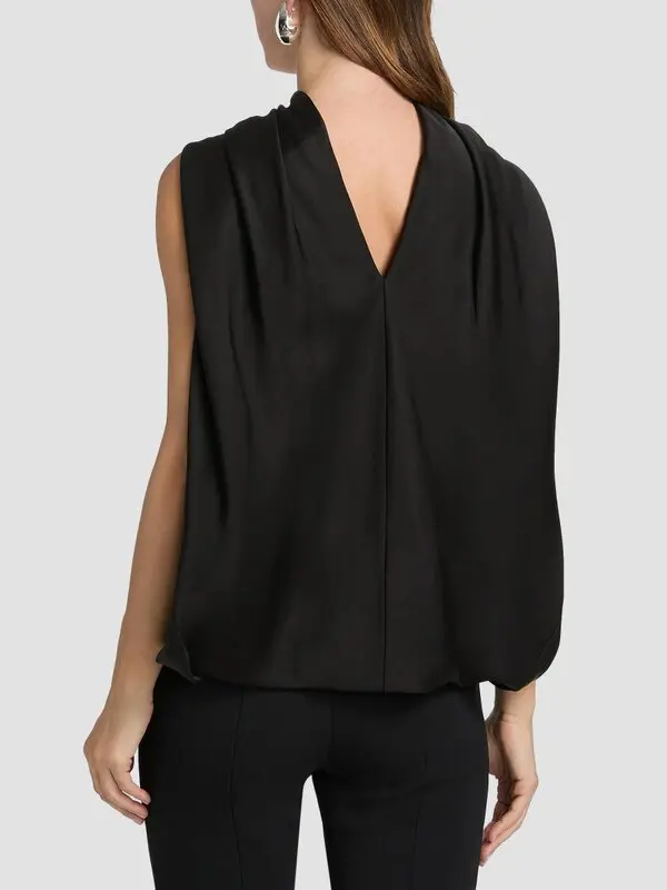 Simkhai Scarlett Cape Top - Black