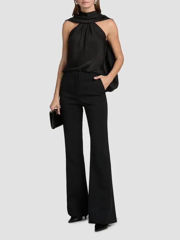 Simkhai Scarlett Cape Top - Black