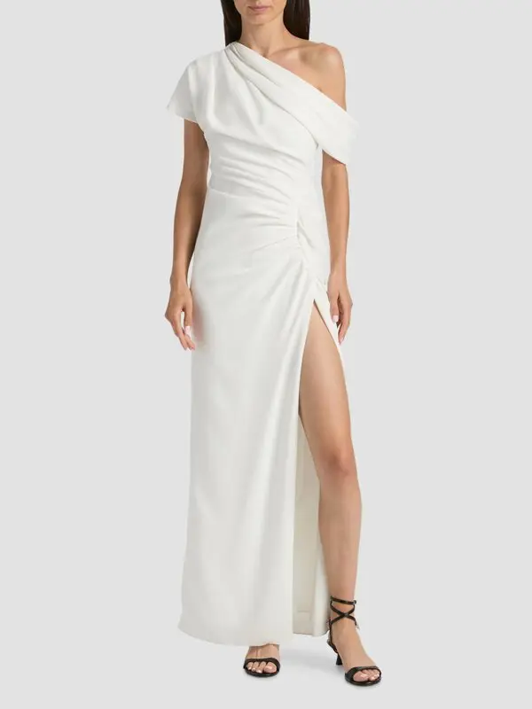 Simkhai Kally Draped Column Gown