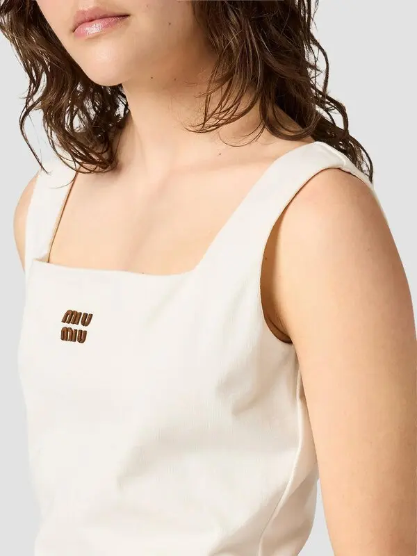 Miu Miu Jersey Mini Dress