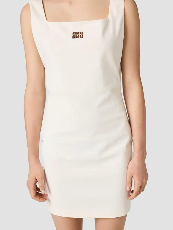 Miu Miu Jersey Mini Dress