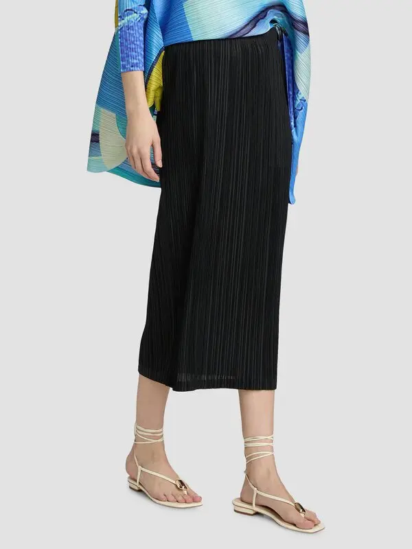 Issey Miyake Thicker Bottoms Midi-skirt