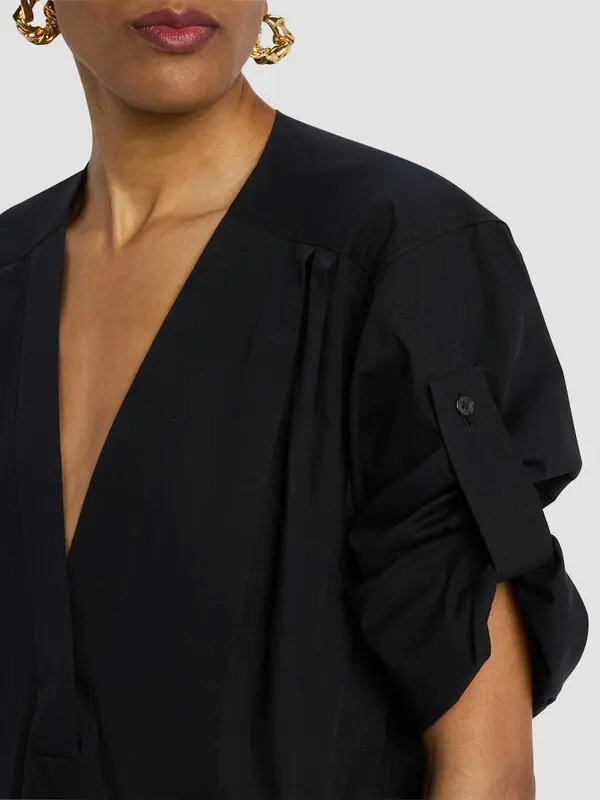 A.L.C. Jordan Long-sleeve Tunic Midi-dress
