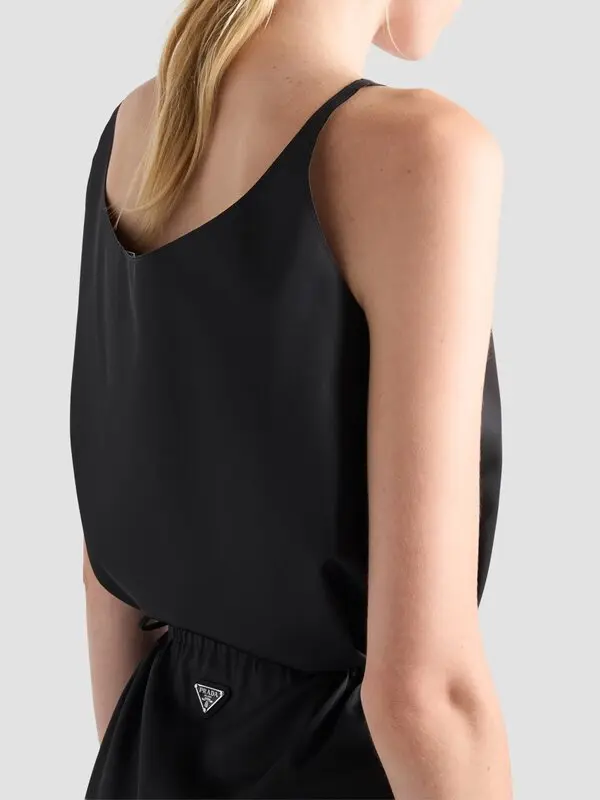 Prada Nylon Tank Top