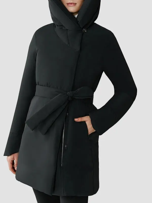 Soia & Kyo Adelaide Self-tie Coat
