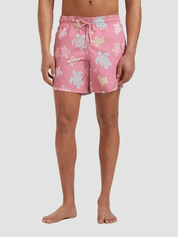 Vilebrequin Tortues Multicolores Printed Swim Shorts