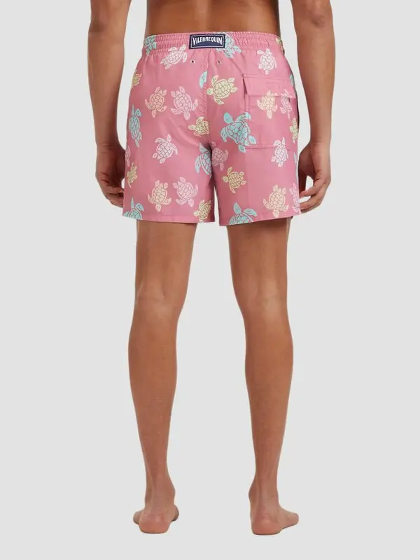 Vilebrequin Tortues Multicolores Printed Swim Shorts