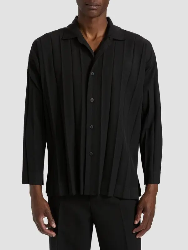 Issey Miyake Edge Ensemble Hand-pleated Shirt