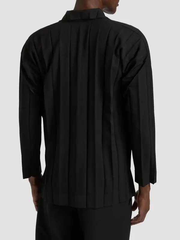 Issey Miyake Edge Ensemble Hand-pleated Shirt